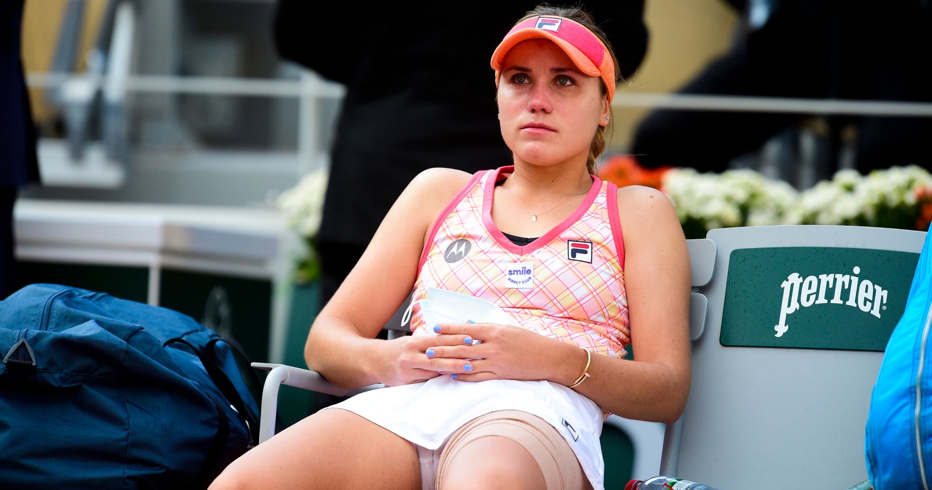 French Open: Sofia Kenin struggled to move in second set due to injury